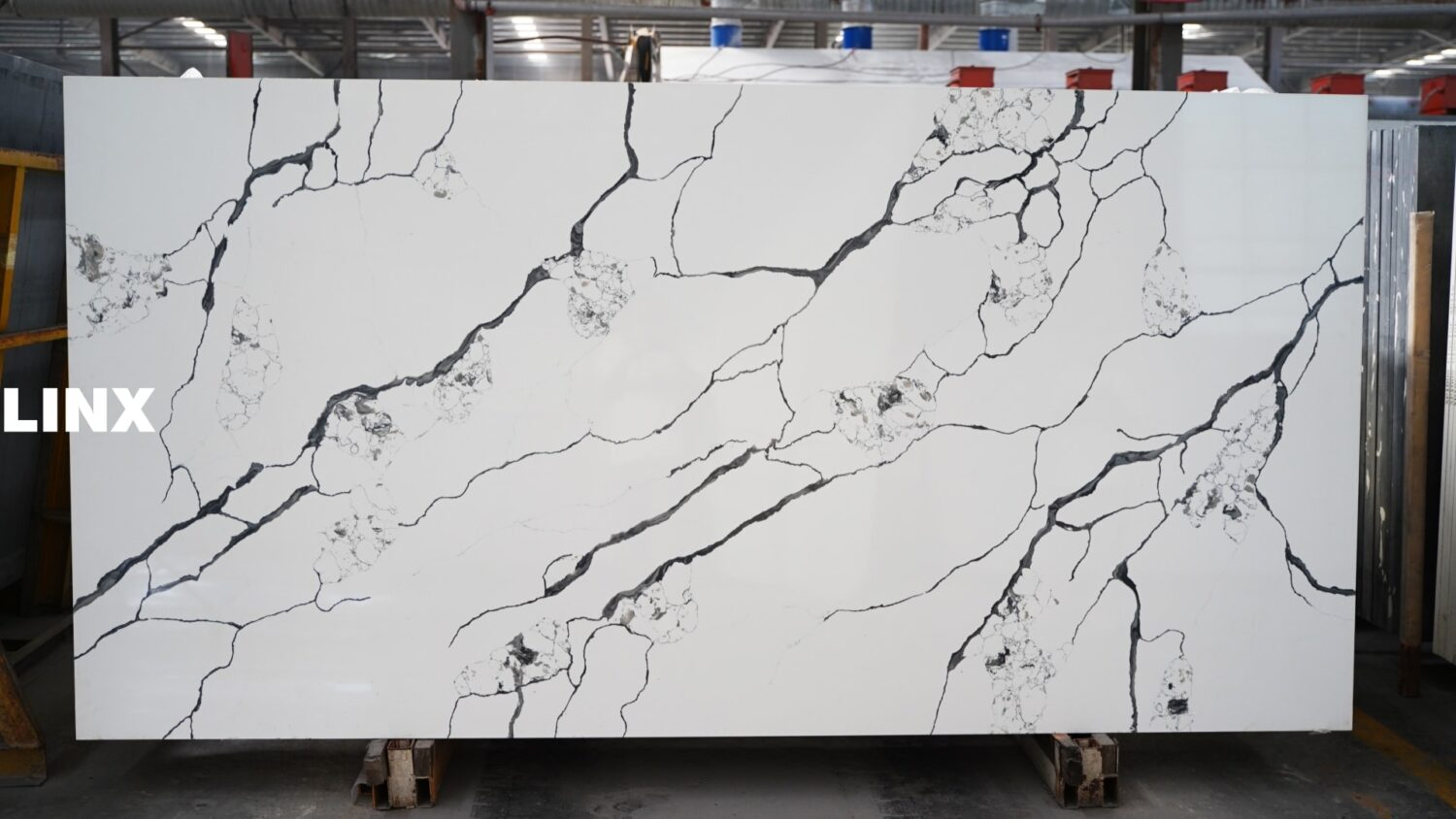 LX6171 CALACATTA BROWN QUARTZ STONE - LINX SURFACES