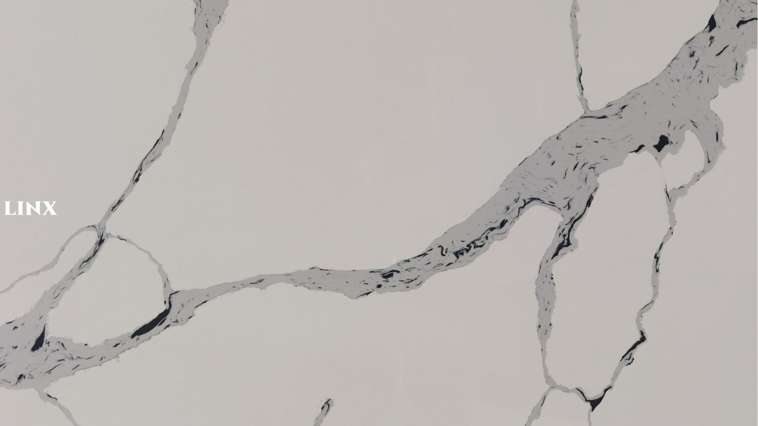 LX6890 CALACATTA WHITE QUARTZ STONE - LINX SURFACES