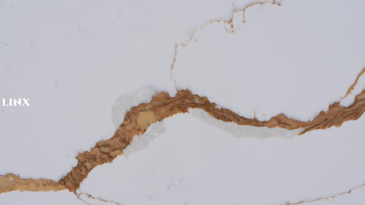 LX6171 CALACATTA BROWN QUARTZ STONE - LINX SURFACES