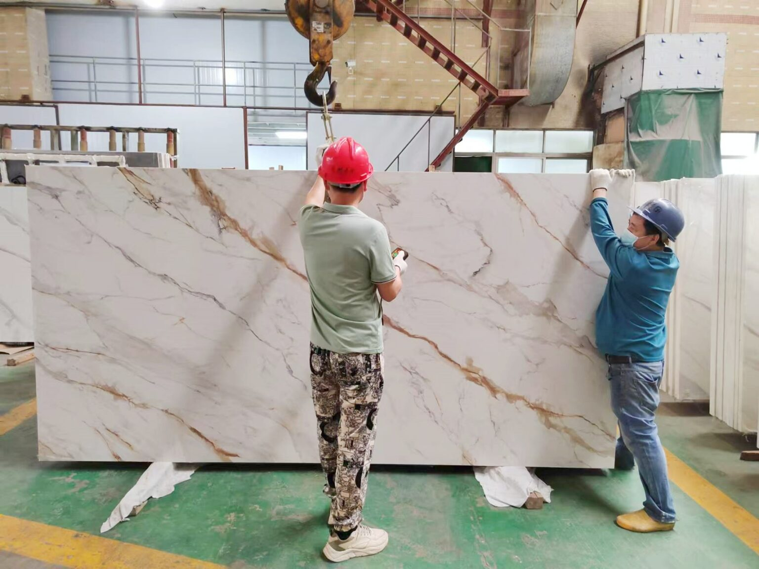 Printed Quartz Stone The Best Seller Pattern - LINX SURFACES