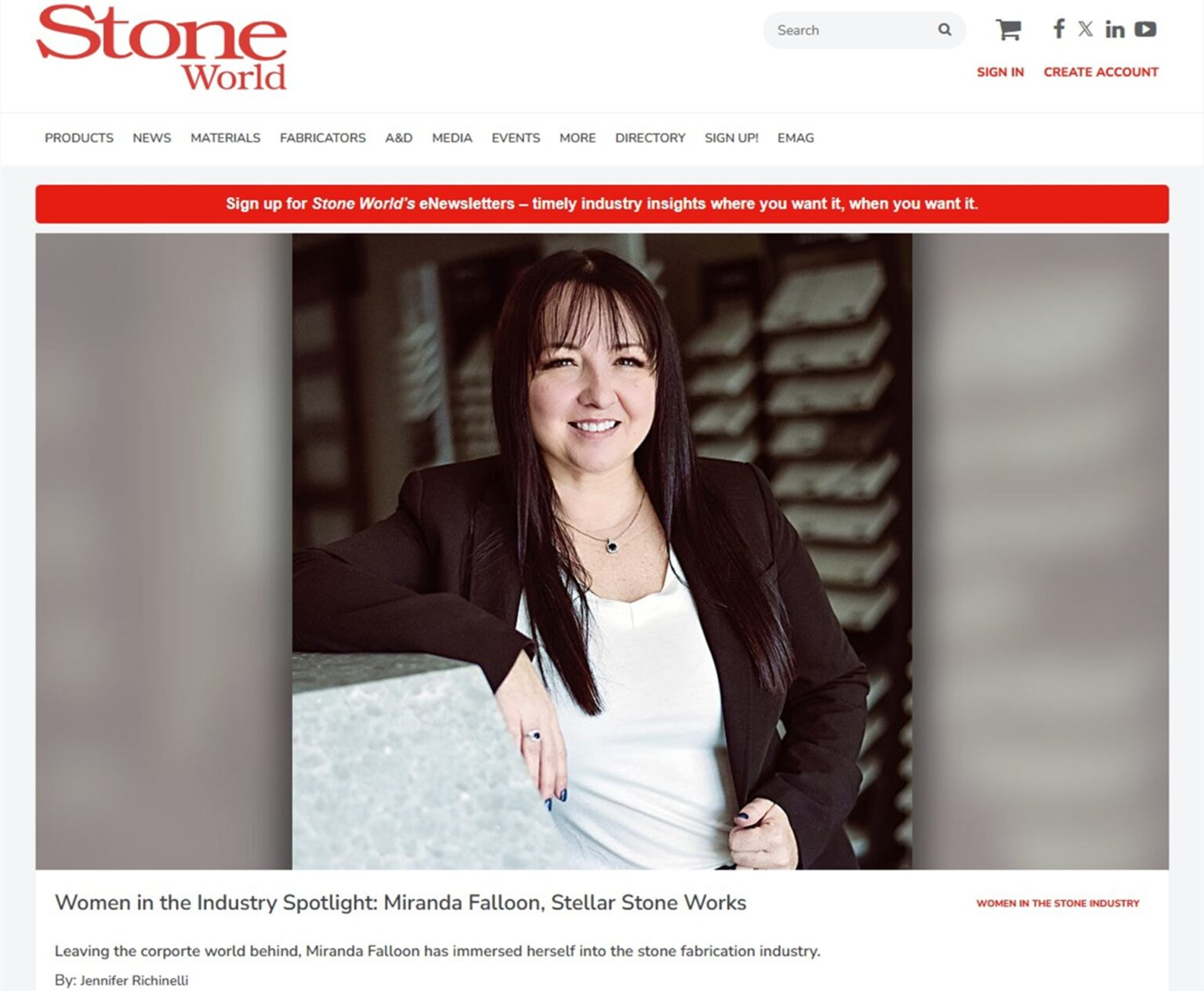 Top 10 Stone Industry Media Worldwide - LINX SURFACES